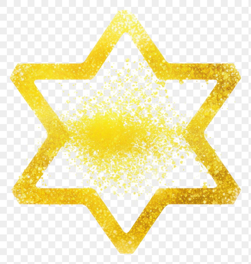 PNG Yellow hexagram icon glitter | Free PNG - rawpixel