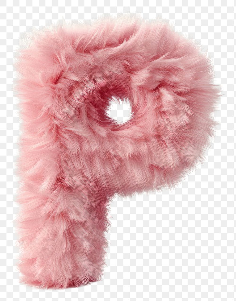 PNG Fur letter P pink | Free PNG - rawpixel