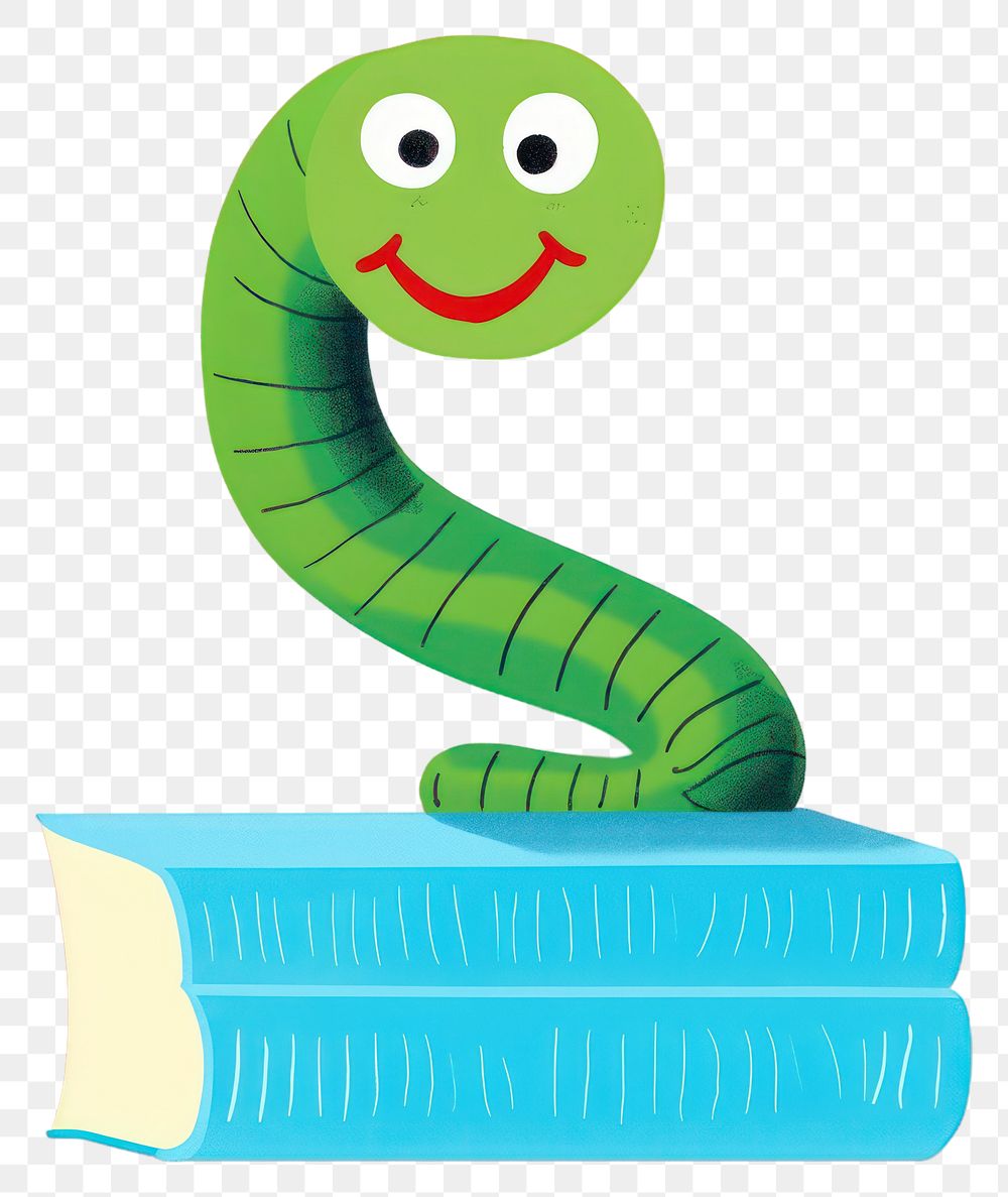 PNG Bookworm worm animal caterpillar | Premium PNG - rawpixel