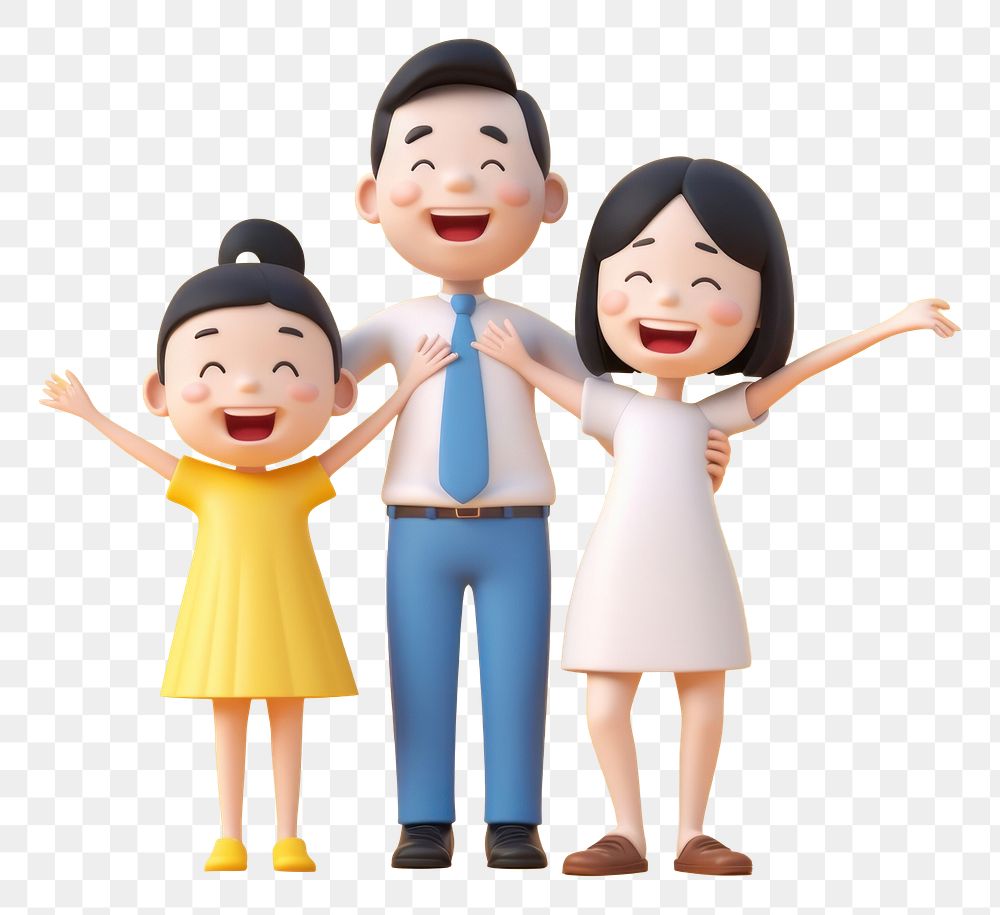 PNG Happy asian family child | Free PNG - rawpixel