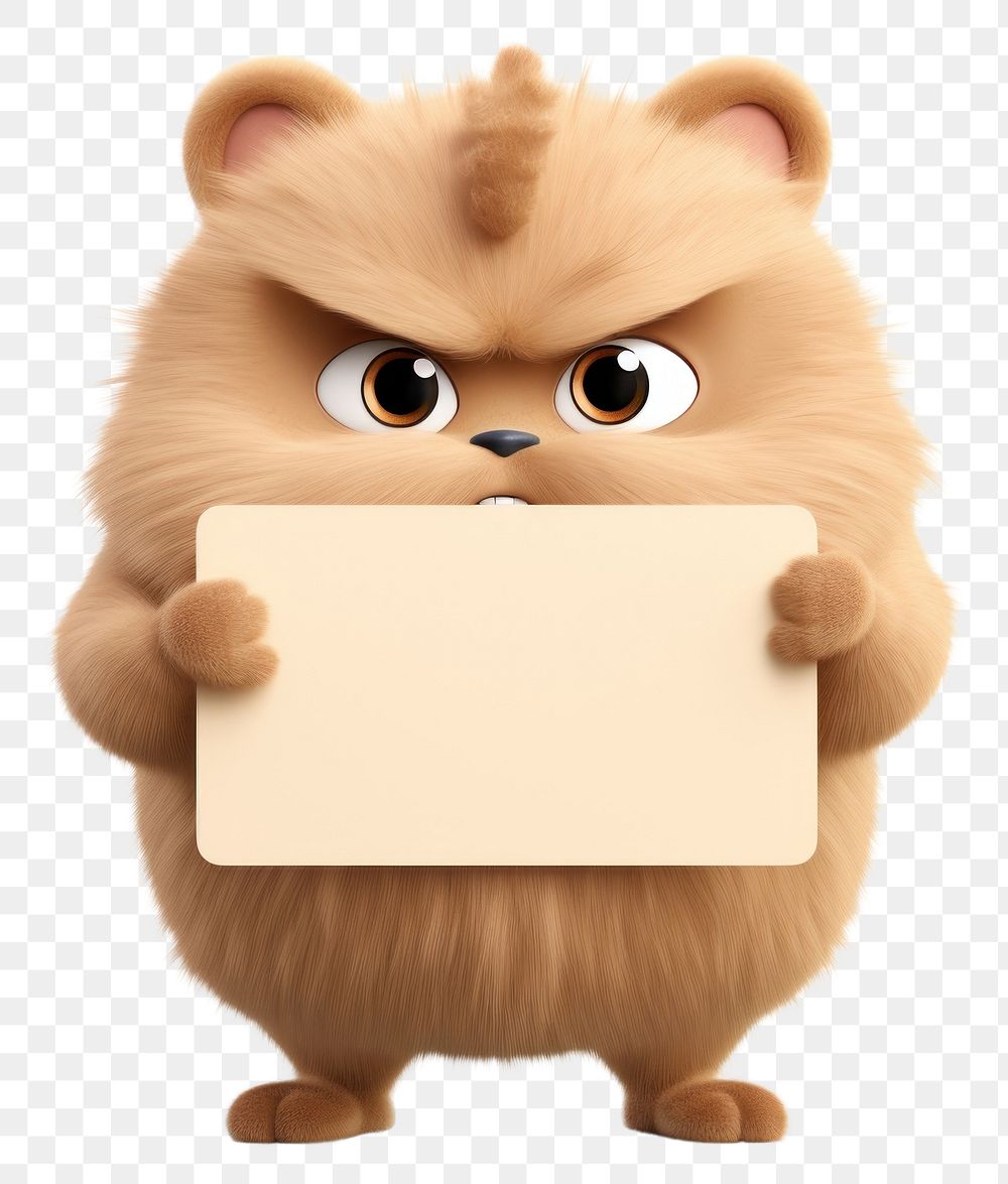 PNG Angry Hamster holding board | Free PNG - rawpixel