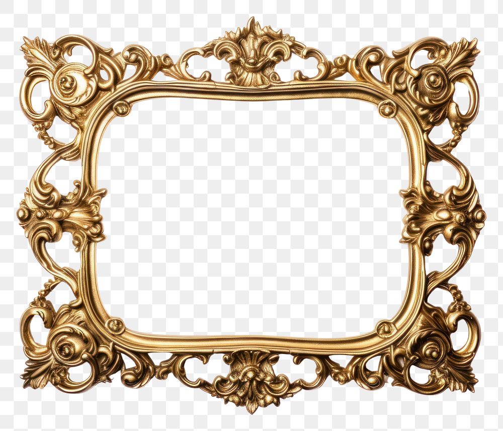 PNG Baroque frame vintage rectangle | Premium PNG - rawpixel