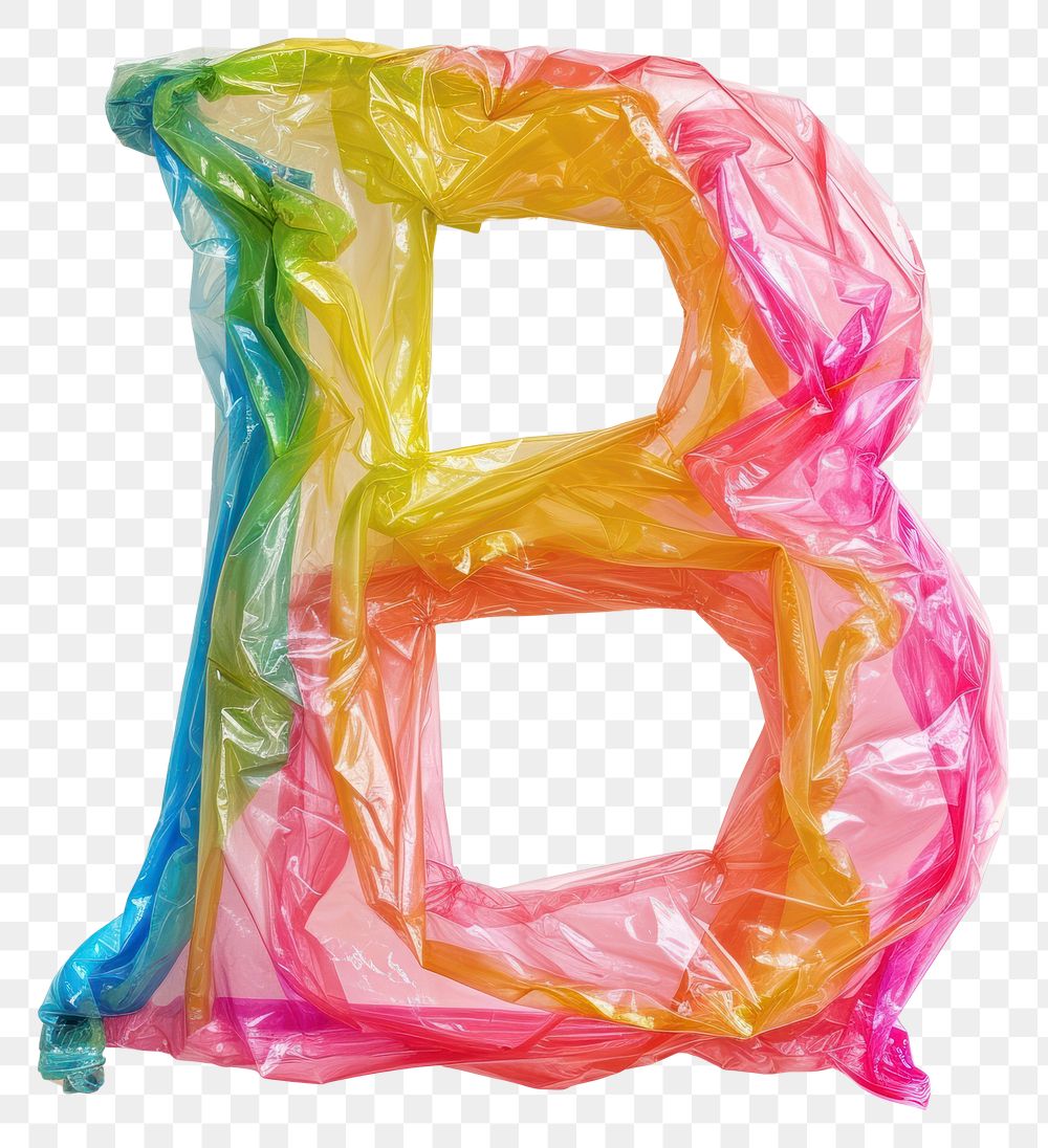 PNG Plastic bag alphabet B | Free PNG - rawpixel