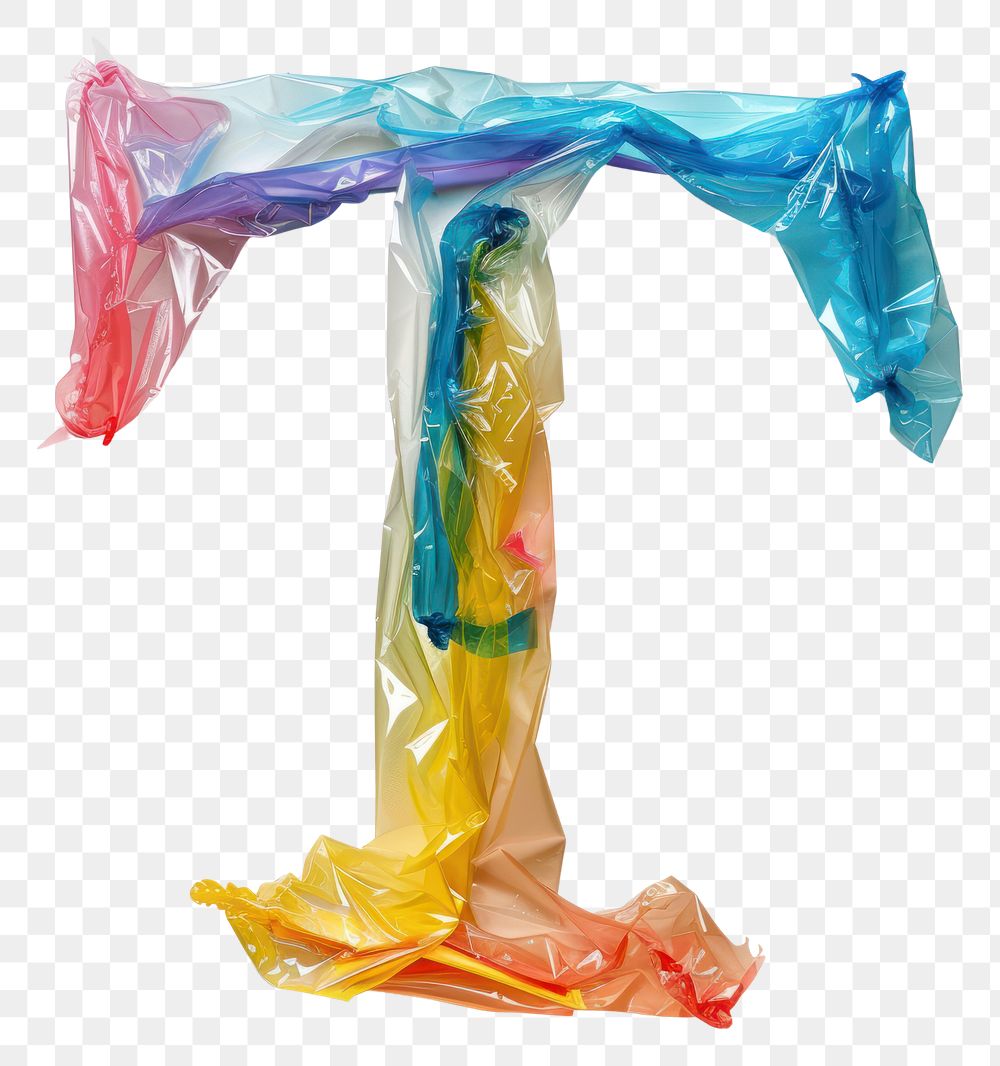 PNG Plastic bag alphabet T | Free PNG - rawpixel