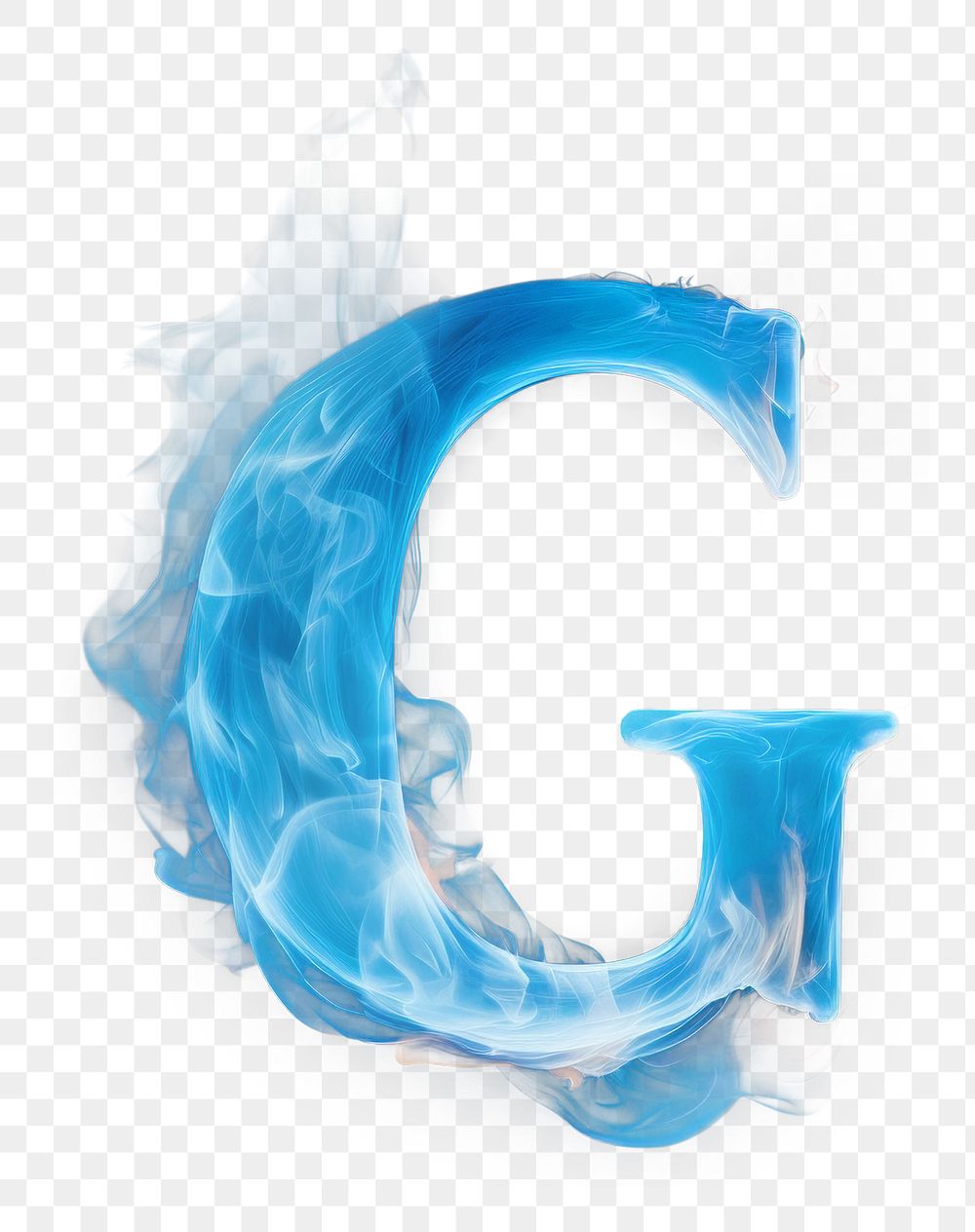 PNG Blue flame letter G | Premium PNG - rawpixel