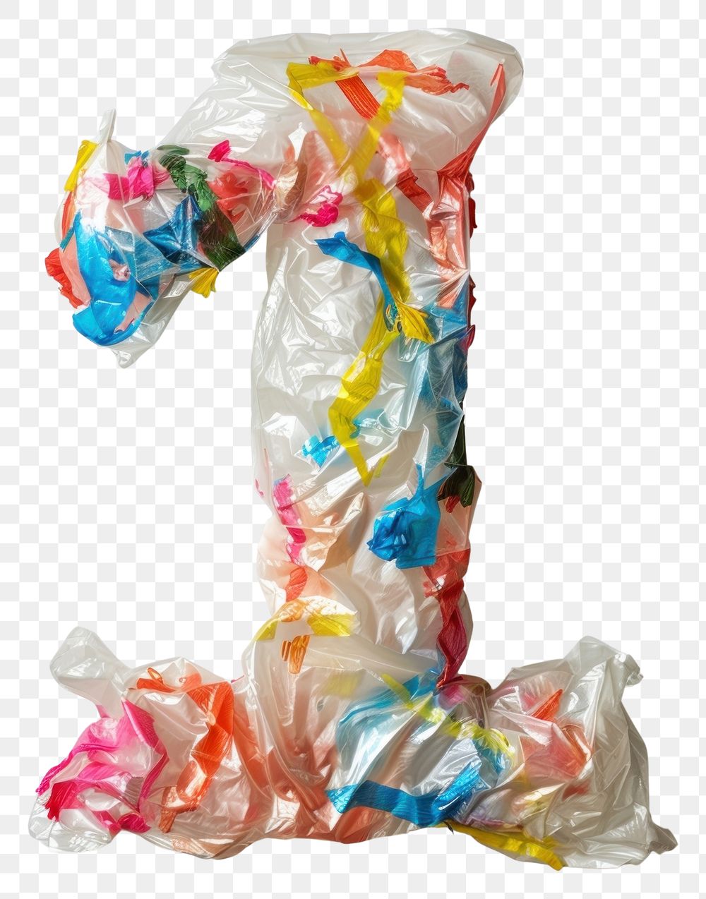 PNG Number 1 plastic bag | Free PNG - rawpixel