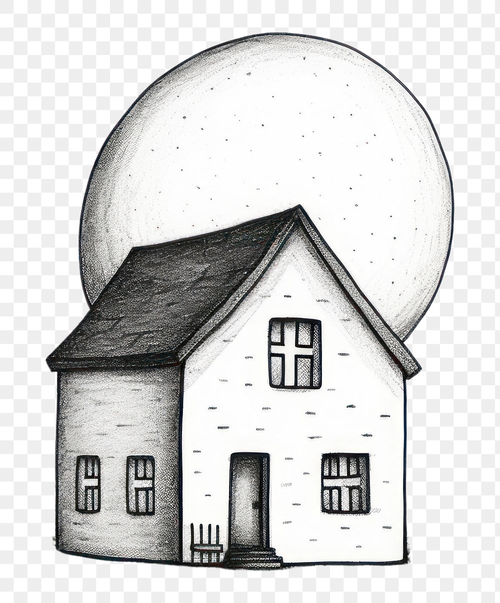 PNG Minimal house drawing sketch | Free PNG - rawpixel