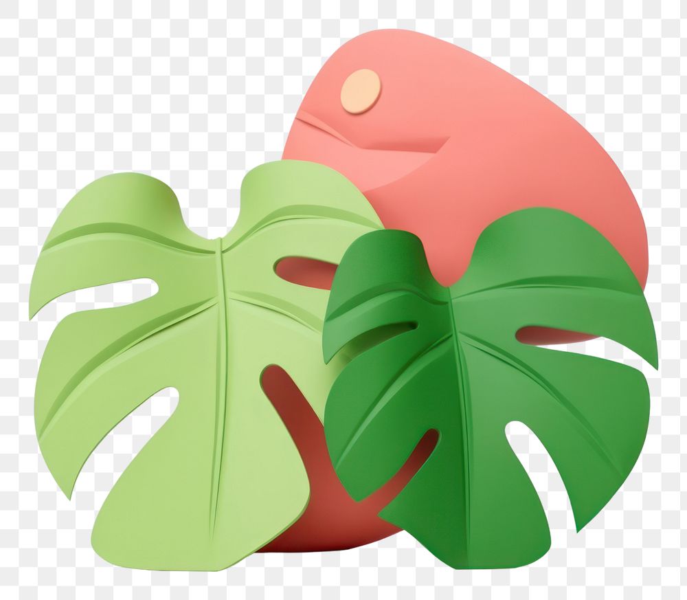 PNG Big tropical leaves cartoon | Premium PNG - rawpixel
