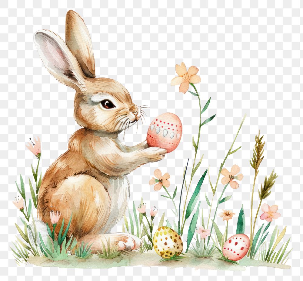 PNG Easter Bunny animal mammal | Premium PNG - rawpixel