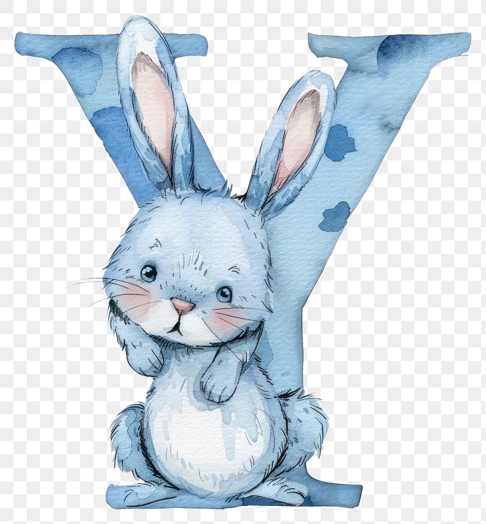 PNG Bunny alphabet Y drawing | Free PNG - rawpixel