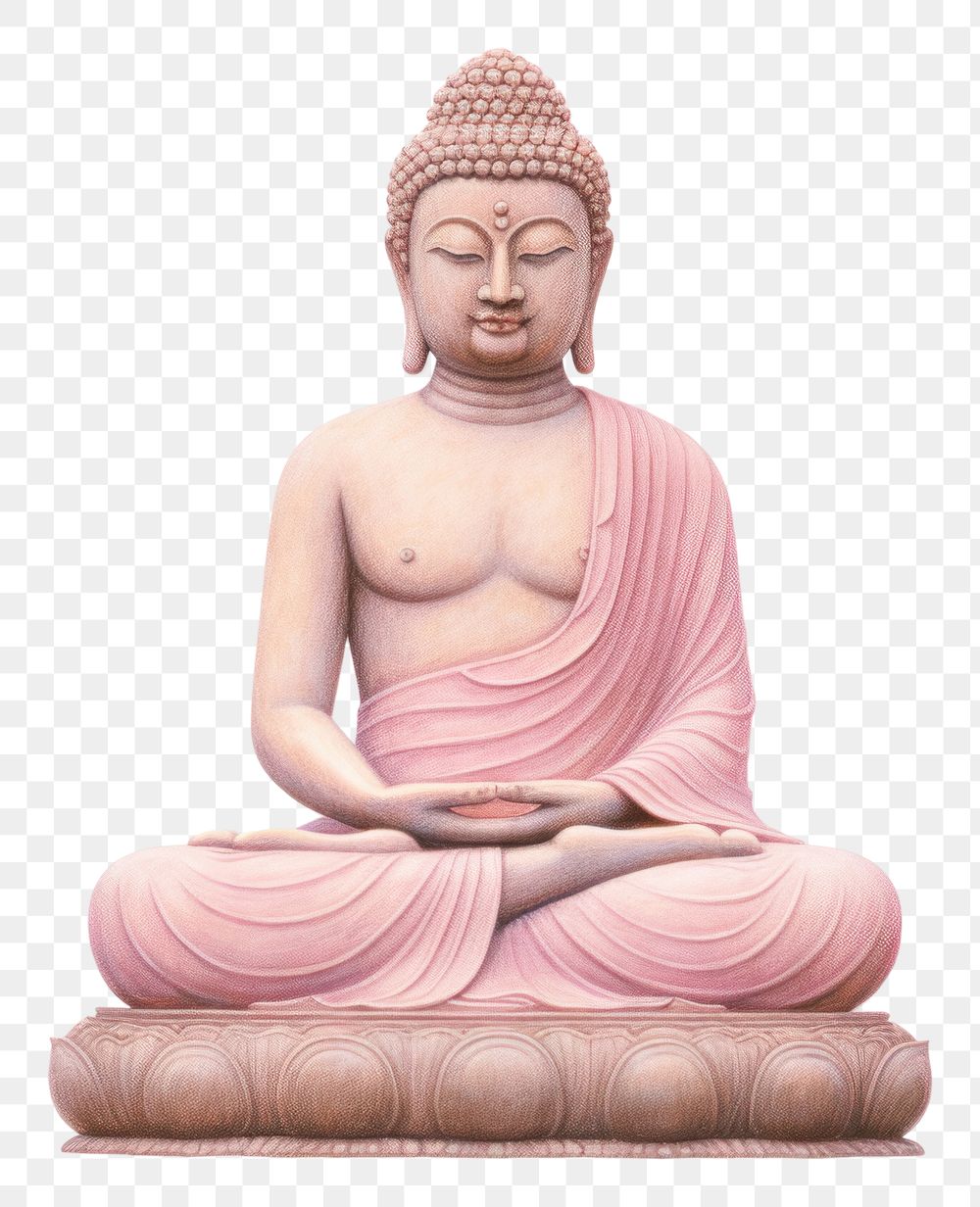 PNG Buddha statue buddha representation | Premium PNG - rawpixel
