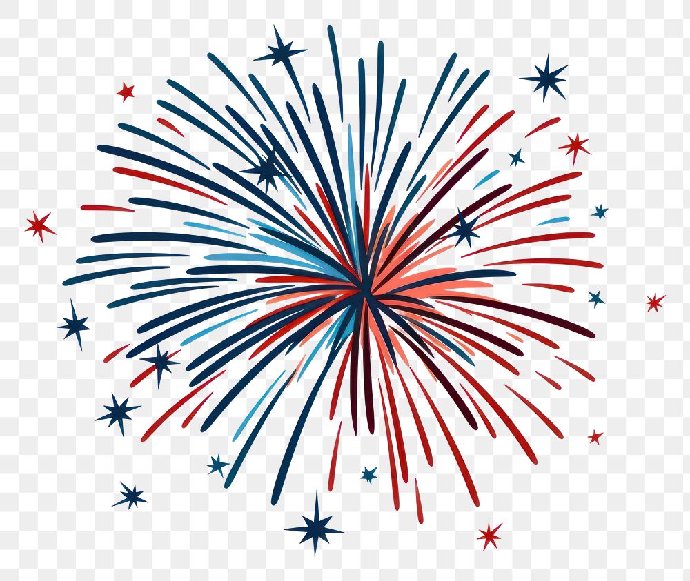 PNG Fireworks line art | Premium PNG - rawpixel