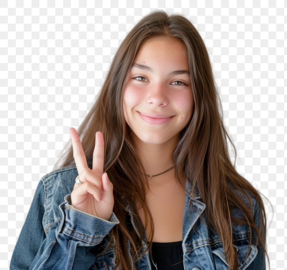 PNG Portrait finger smile hand. | Free PNG - rawpixel