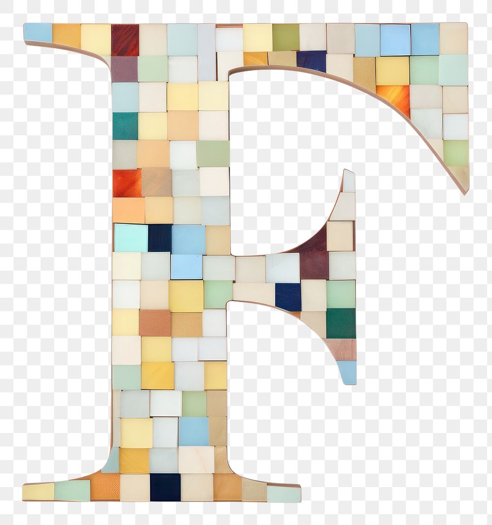 PNG Mosaic tiles letters F | Free PNG - rawpixel