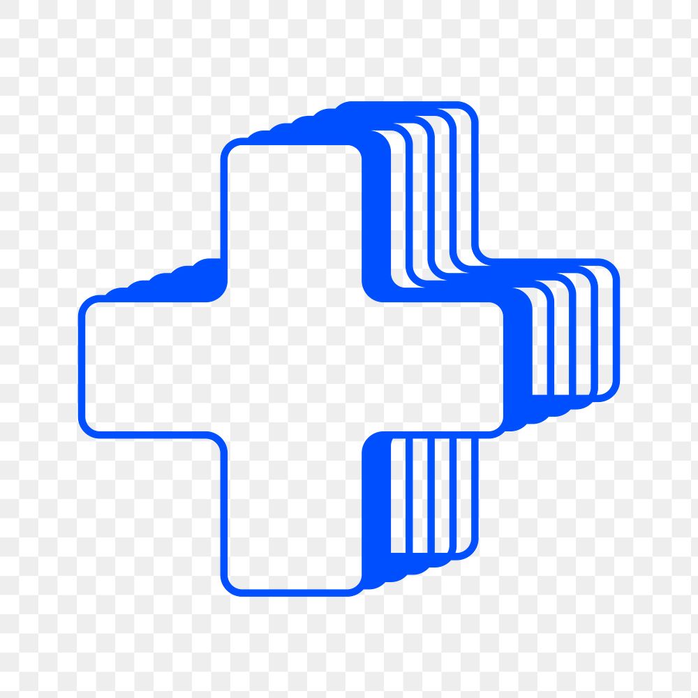 PNG layered blue plus sign | Free PNG - rawpixel