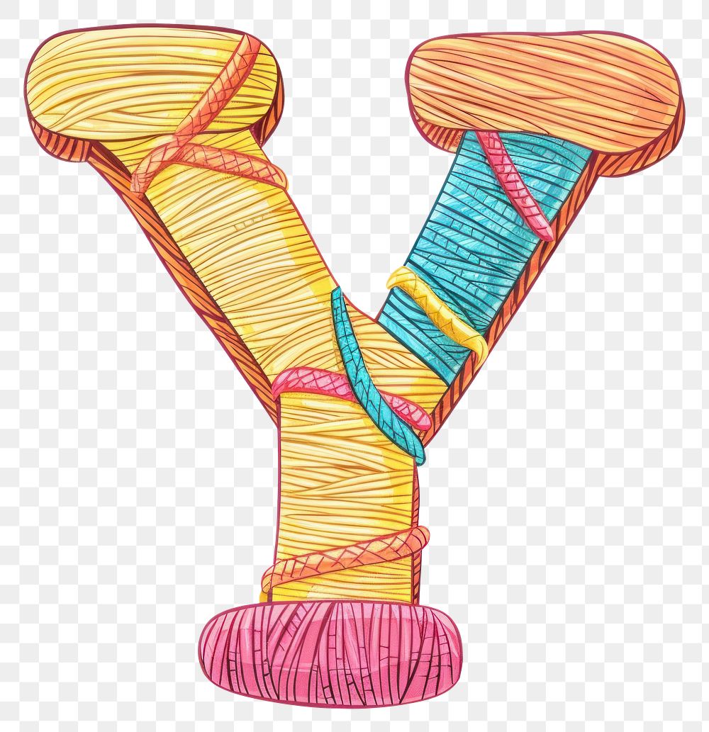PNG Letter y yarn art | Free PNG - rawpixel