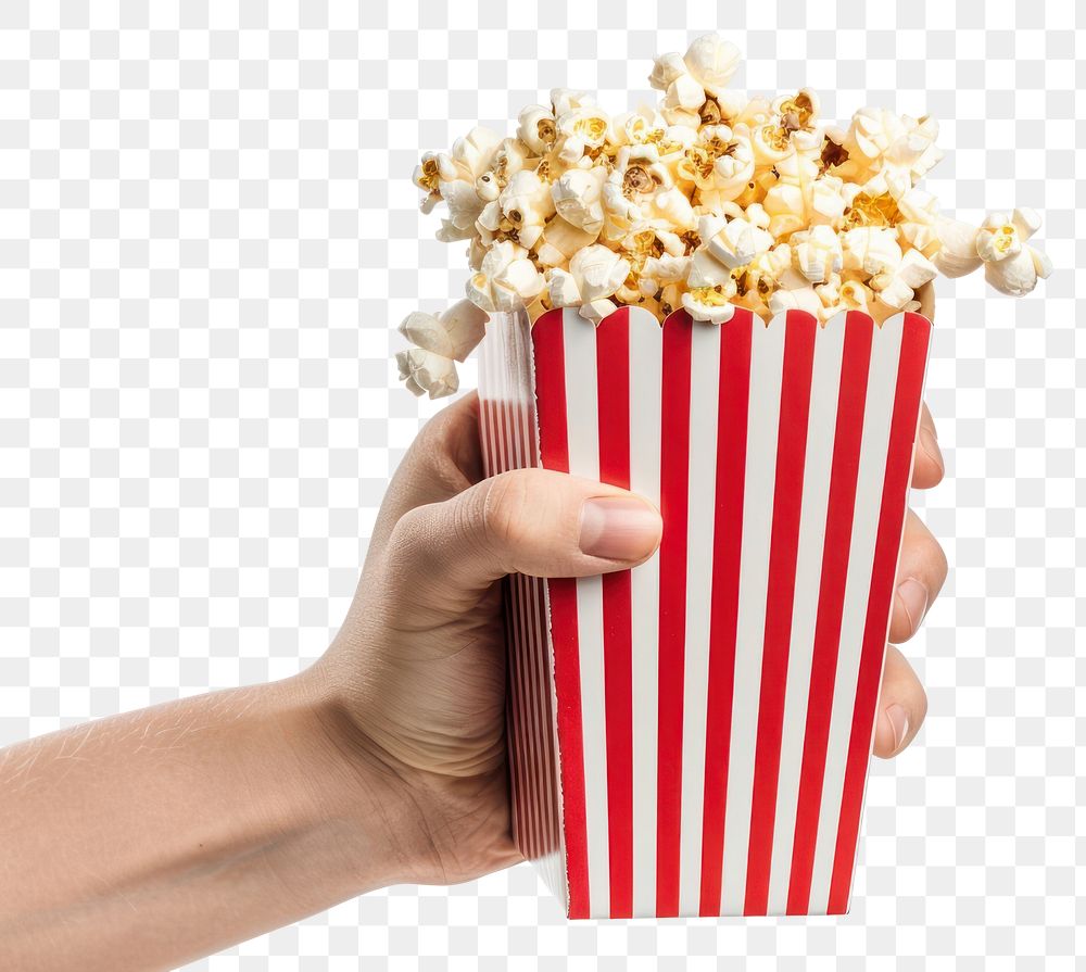 PNG Holding popcorn box snack | Free PNG - rawpixel