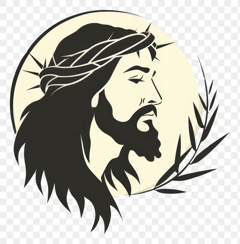 PNG Black minimalist jesus christ | Premium PNG - rawpixel
