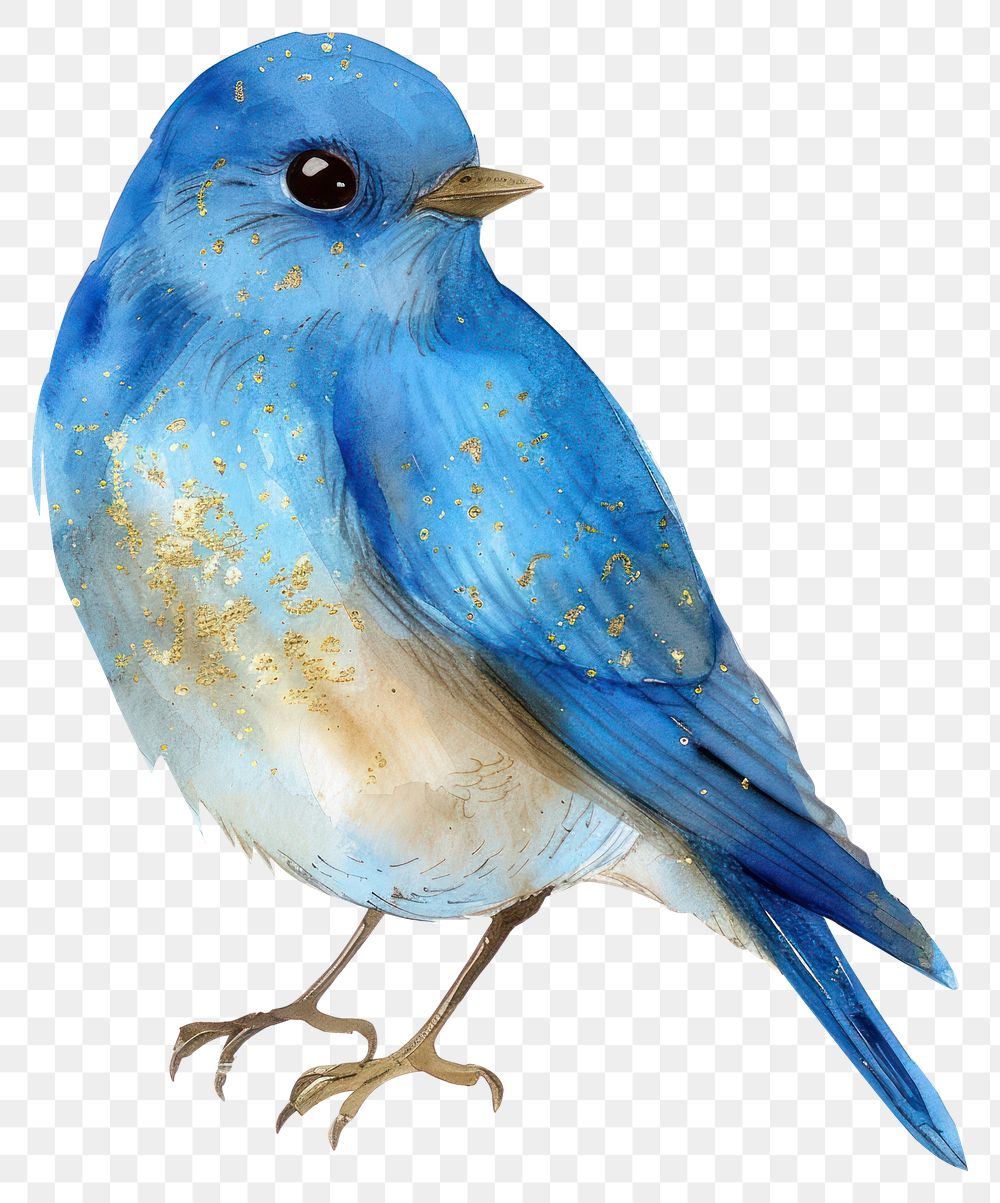 PNG Blue bird animal white | Premium PNG - rawpixel