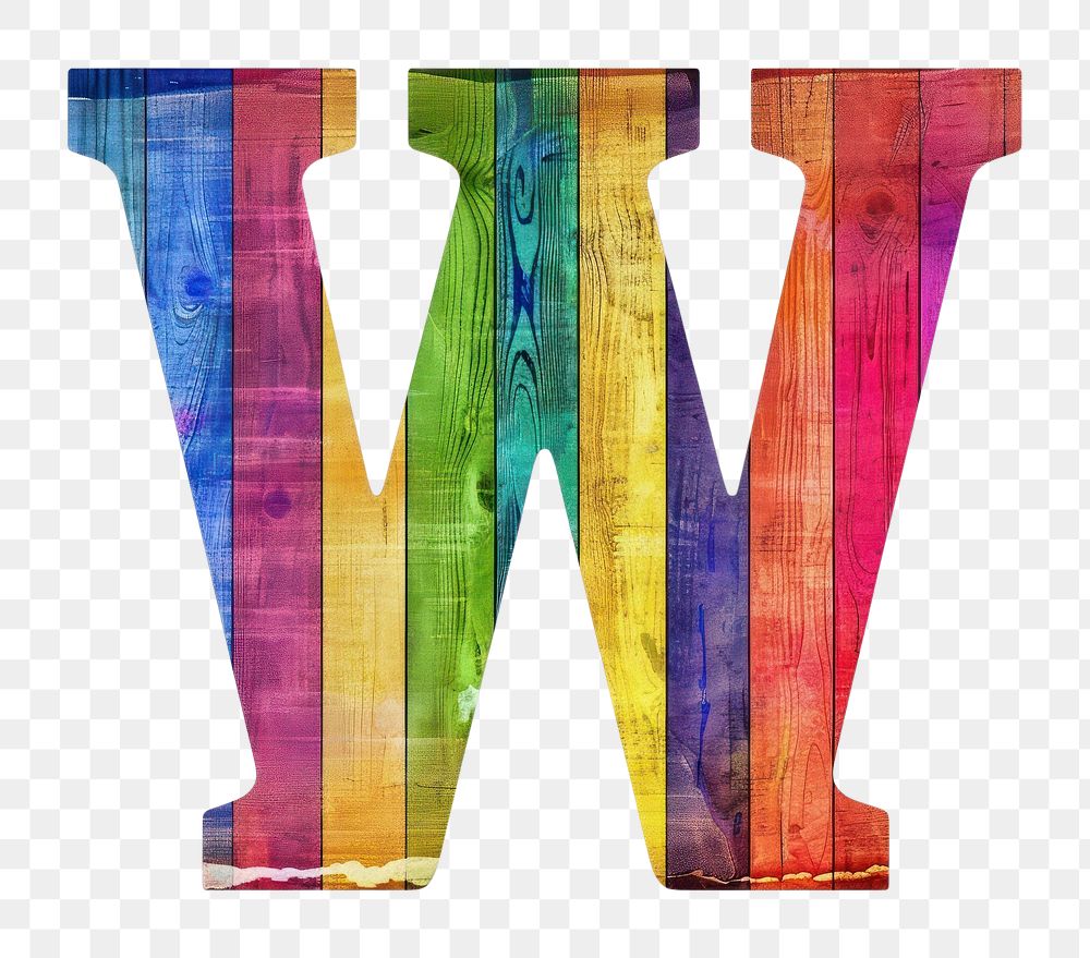 Rainbow alphabet W weaponry collage | Free PNG - rawpixel