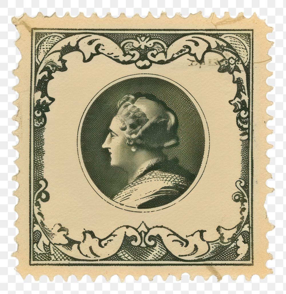PNG Vintage postage stamp art | Free PNG - rawpixel