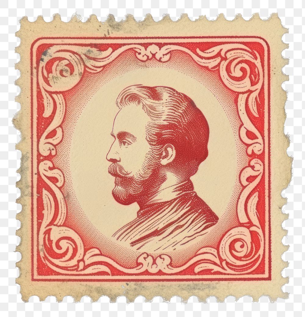 PNG Vintage postage stamp art | Free PNG - rawpixel