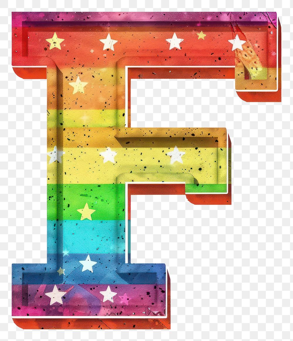 PNG Alphabet rainbow font text. | Premium PNG - rawpixel