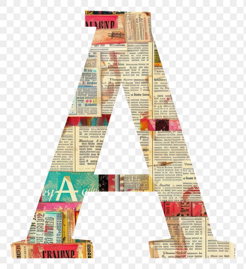 Magazine paper letter text advertisement | Free PNG - rawpixel