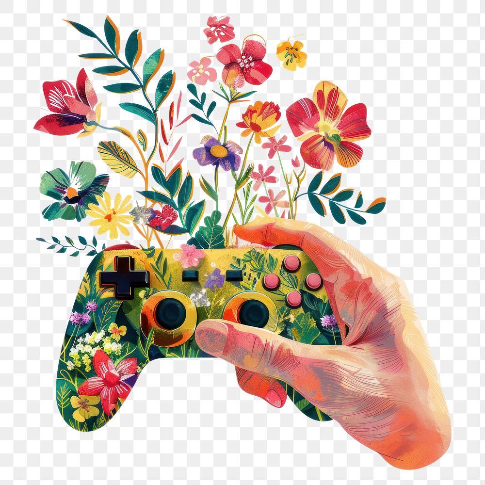 PNG Hand holding joystick gaming | Premium PNG - rawpixel