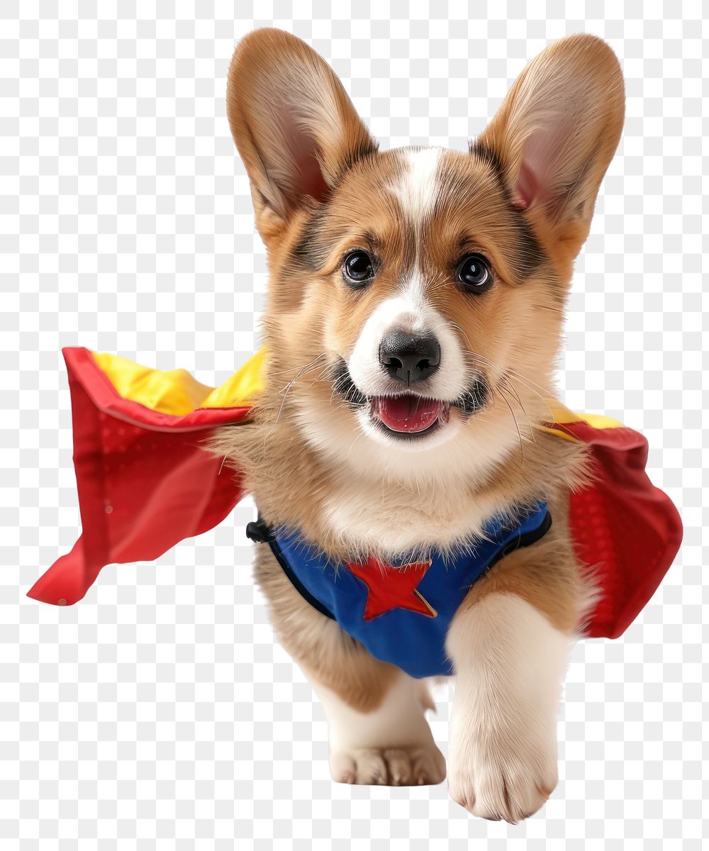 Corgi Wearing Superhero Costume Images | Free Photos, PNG Stickers ...