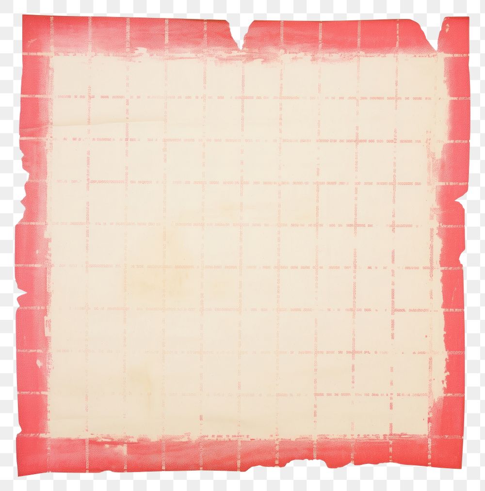 PNG Red grid paper ripped | Free PNG - rawpixel