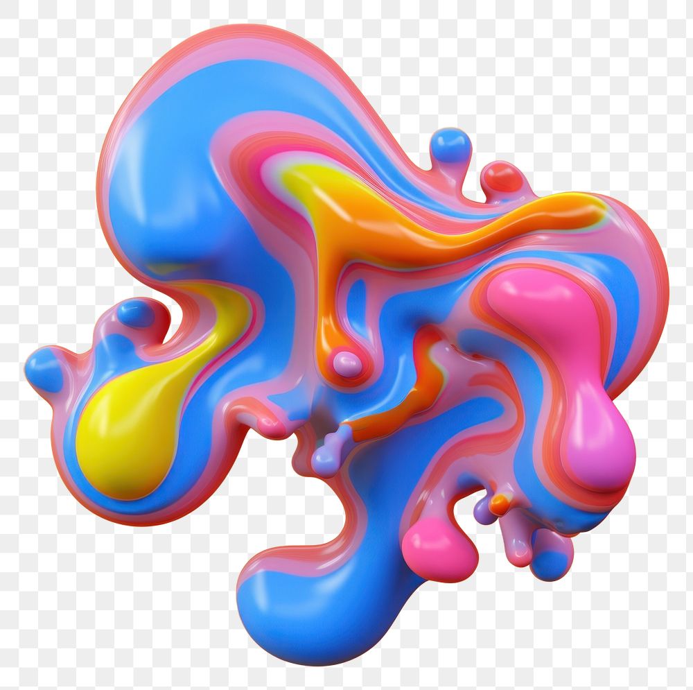 PNG 3d render abstract fluid | Free PNG - rawpixel