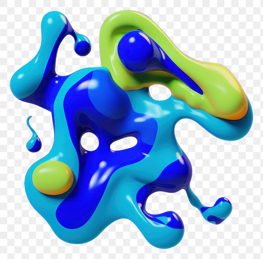 PNG 3d render abstract fluid | Premium PNG - rawpixel