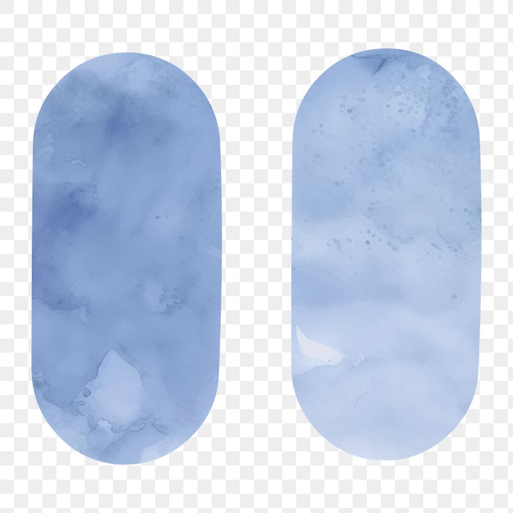 Quotation marks png blue watercolor | Free PNG - rawpixel