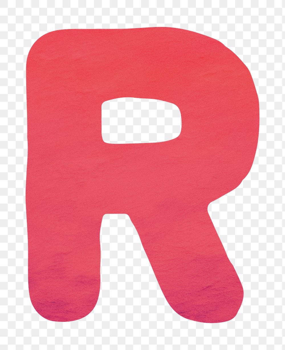 PNG pink letter R alphabet | Free PNG - rawpixel