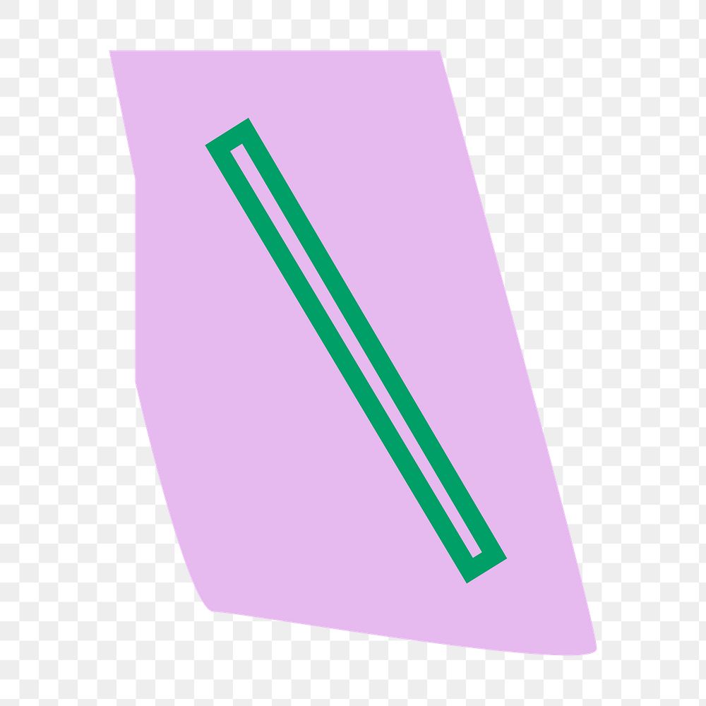 Backslash sign png papercut illustration | Free PNG - rawpixel