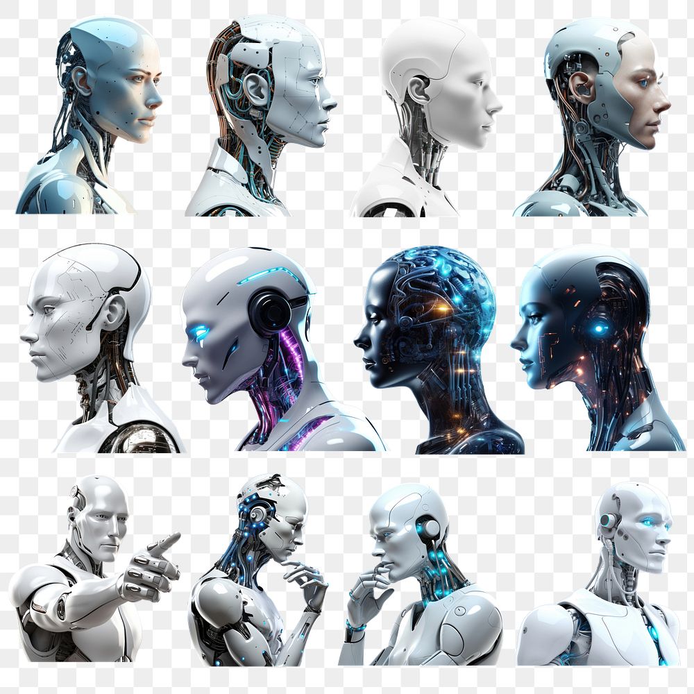 PNG humanoid robot design element | Premium PNG - rawpixel