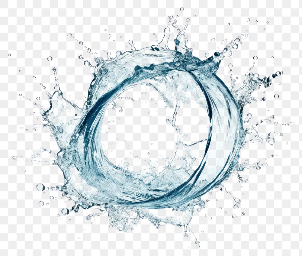 PNG Circular water splash splattered | Free PNG - rawpixel