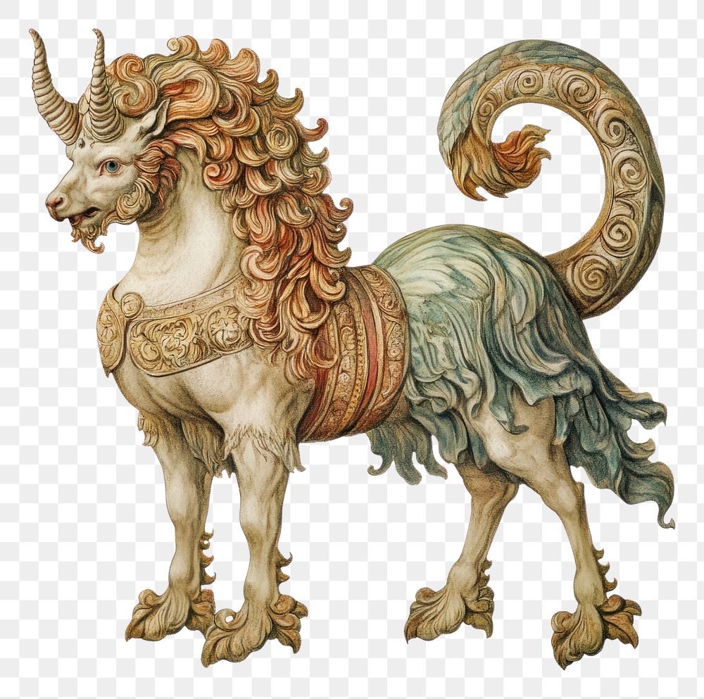 PNG Mythology animal art illustration | Free PNG - rawpixel
