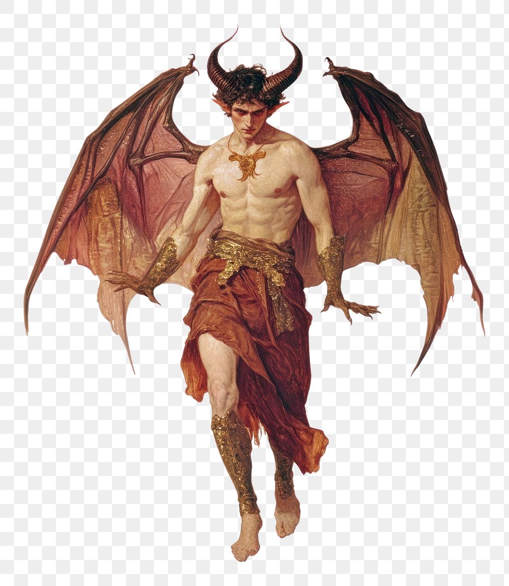 PNG Satan art illustration supernatural. | Premium PNG - rawpixel