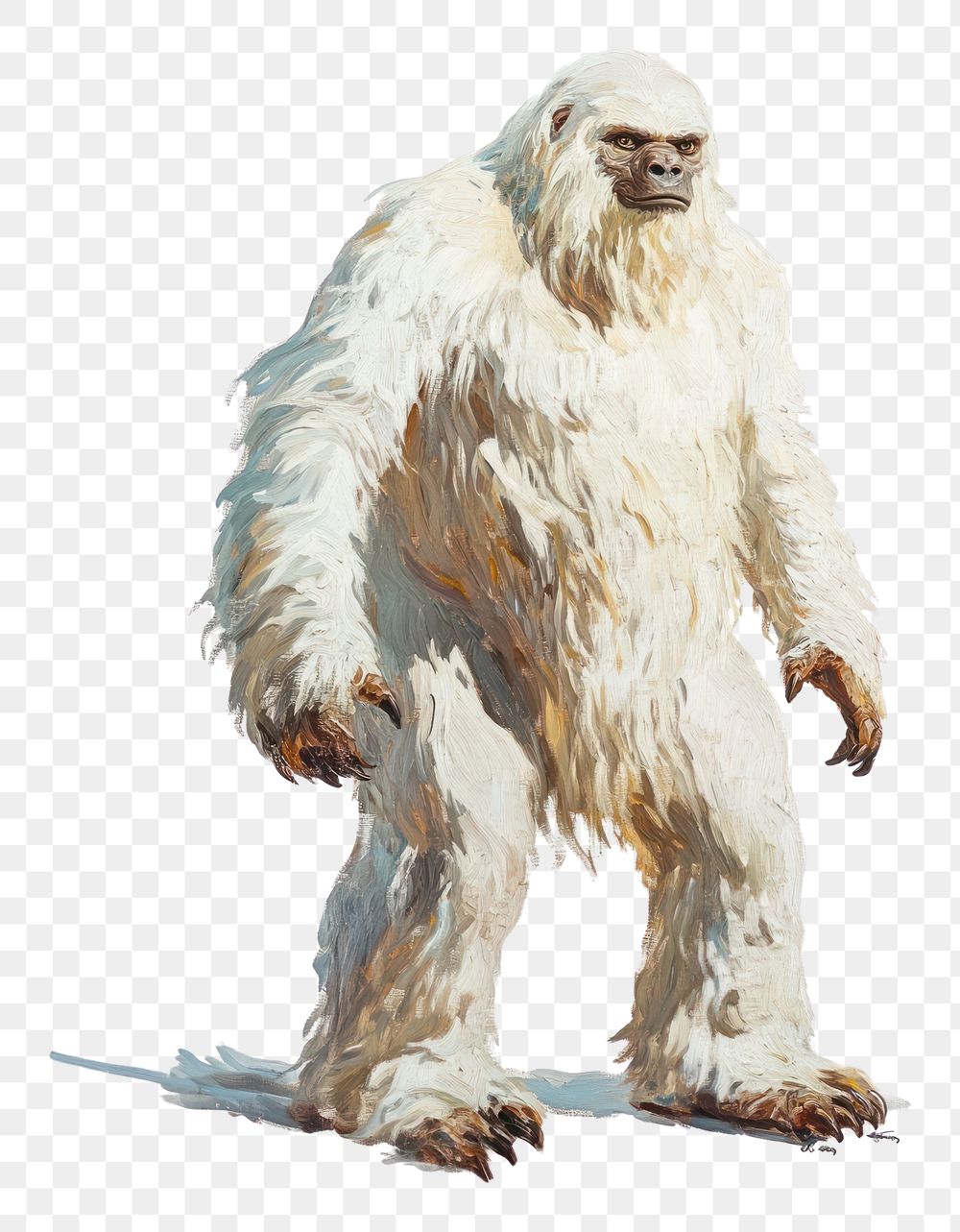 PNG Yeti illustration yeti art. | Free PNG - rawpixel