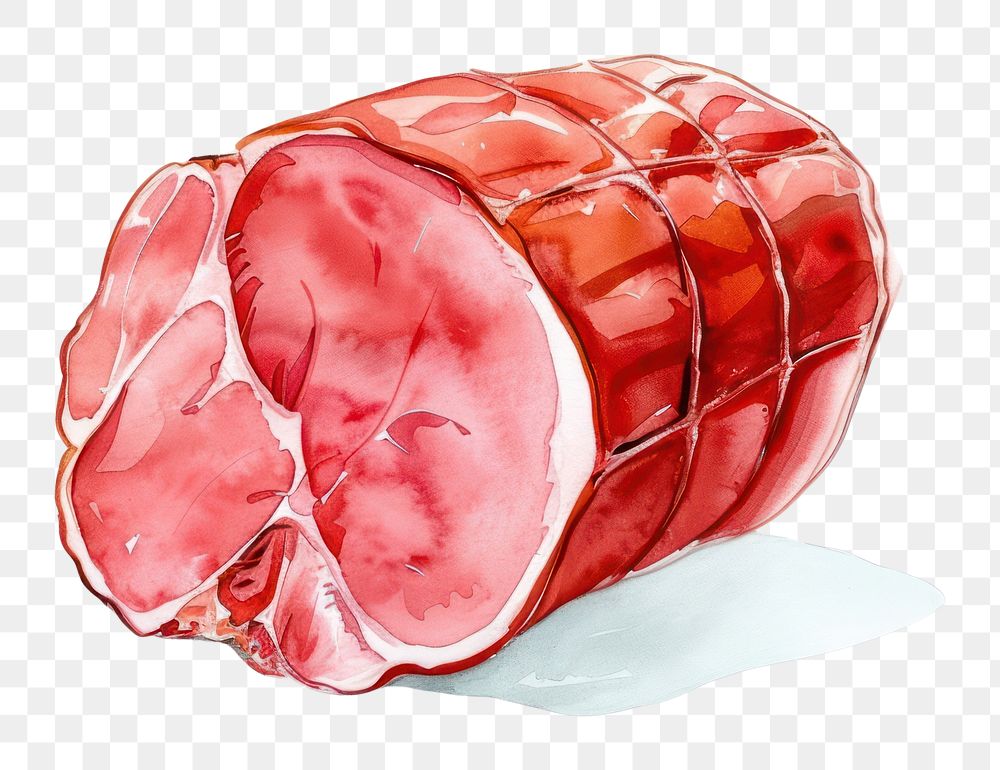 PNG An isolated raw pepporoni | Free PNG - rawpixel