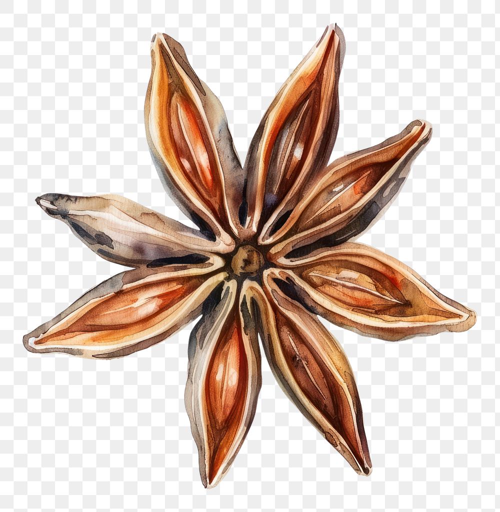 PNG An isolated star anise | Free PNG - rawpixel