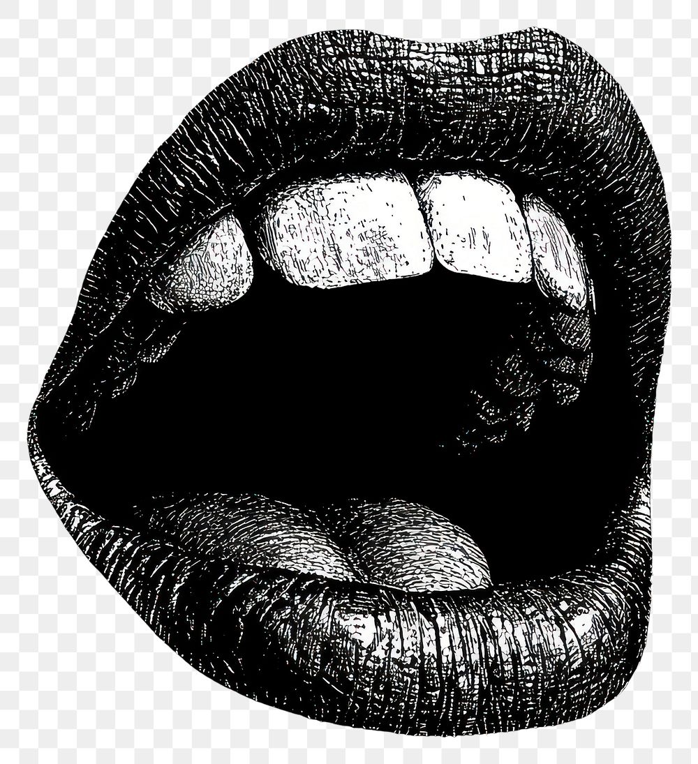 PNG isolated black white vampire | Free PNG - rawpixel