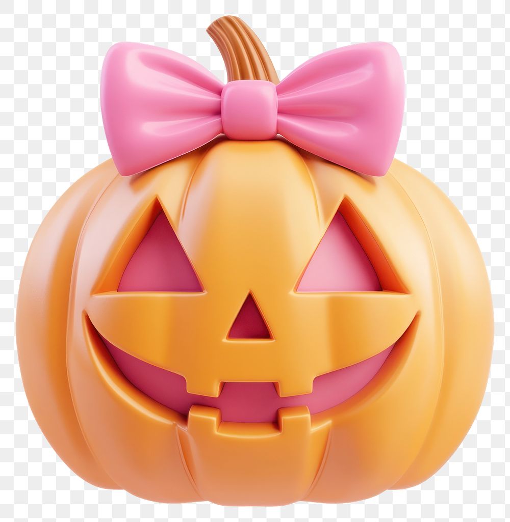 PNG 3d coquette jack o | Premium PNG - rawpixel
