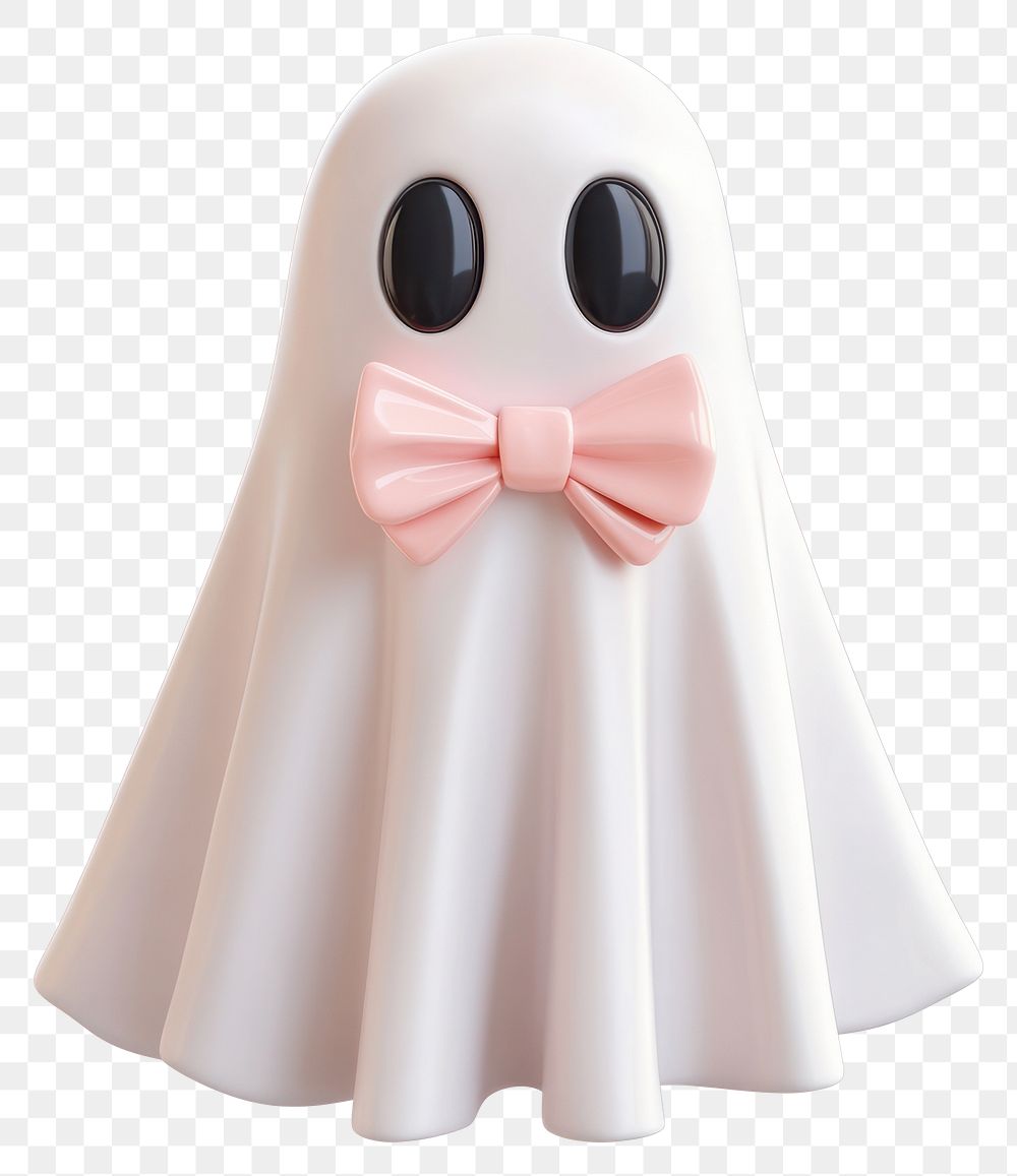 PNG Coquette ghost illustration white | Free PNG - rawpixel