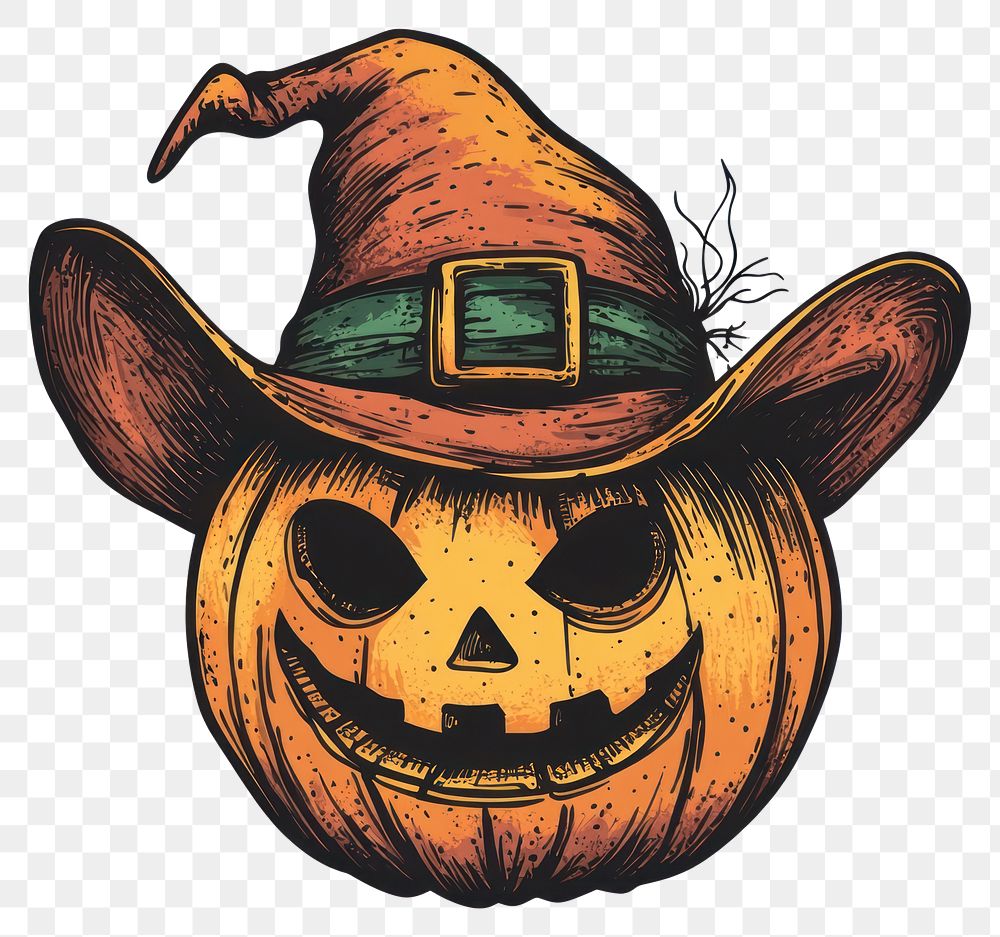 PNG Jack-o-lantern christmas theame illustration | Free PNG - rawpixel