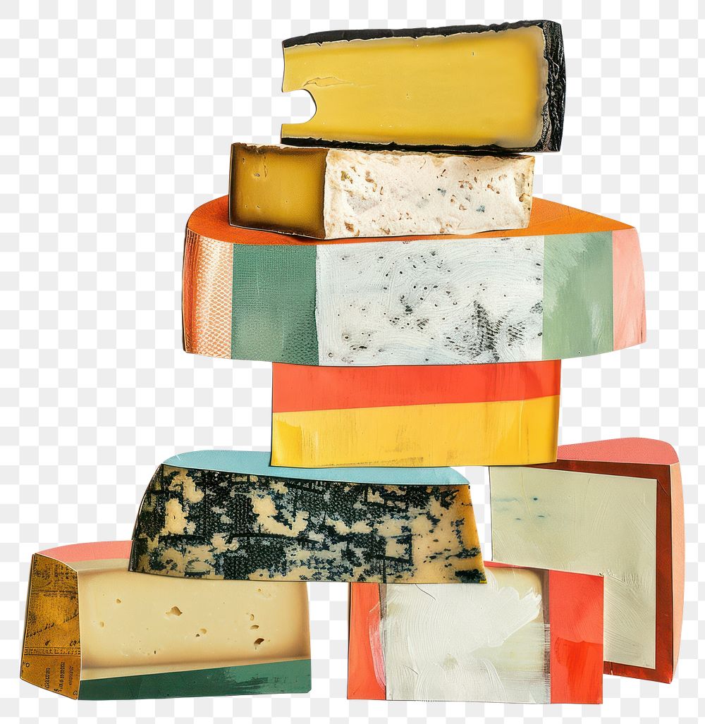 PNG Stack Different cheese food | Free PNG - rawpixel