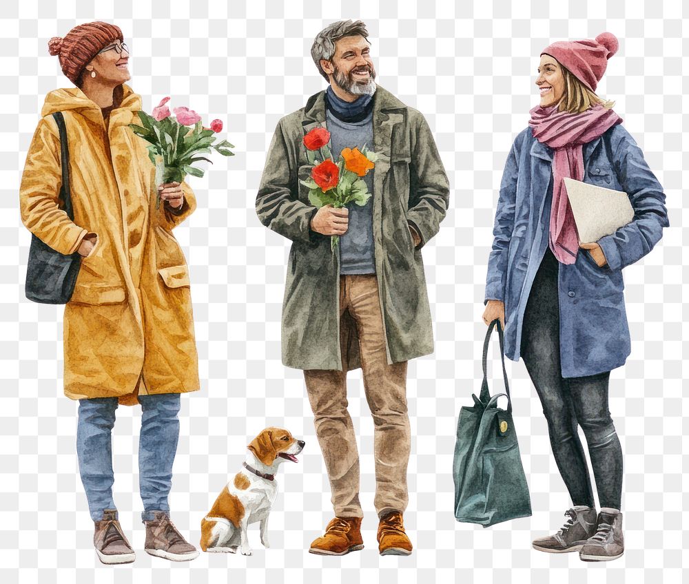 PNG Group people person illustration | Free PNG - rawpixel