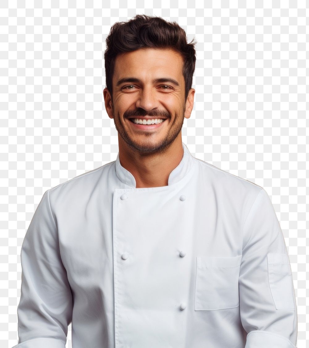 PNG Male chef smiling adult | Free PNG - rawpixel